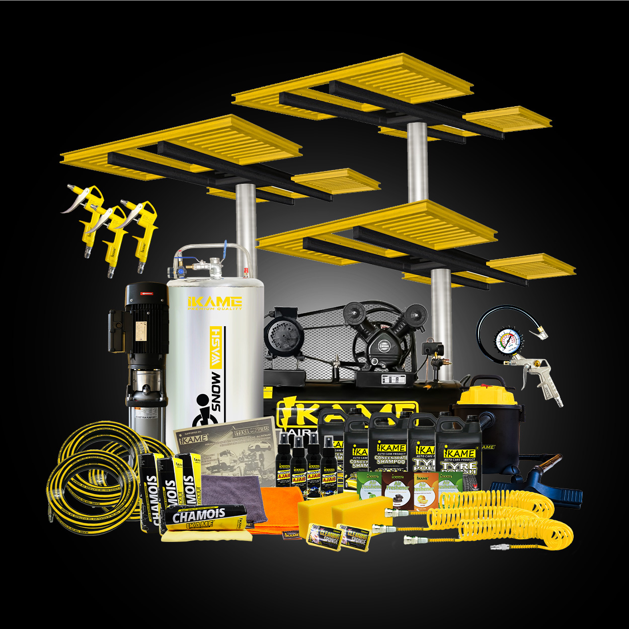 Paket Cuci Mobil “3 Hidrolik” (MBH-301) - Ikame Indonesia